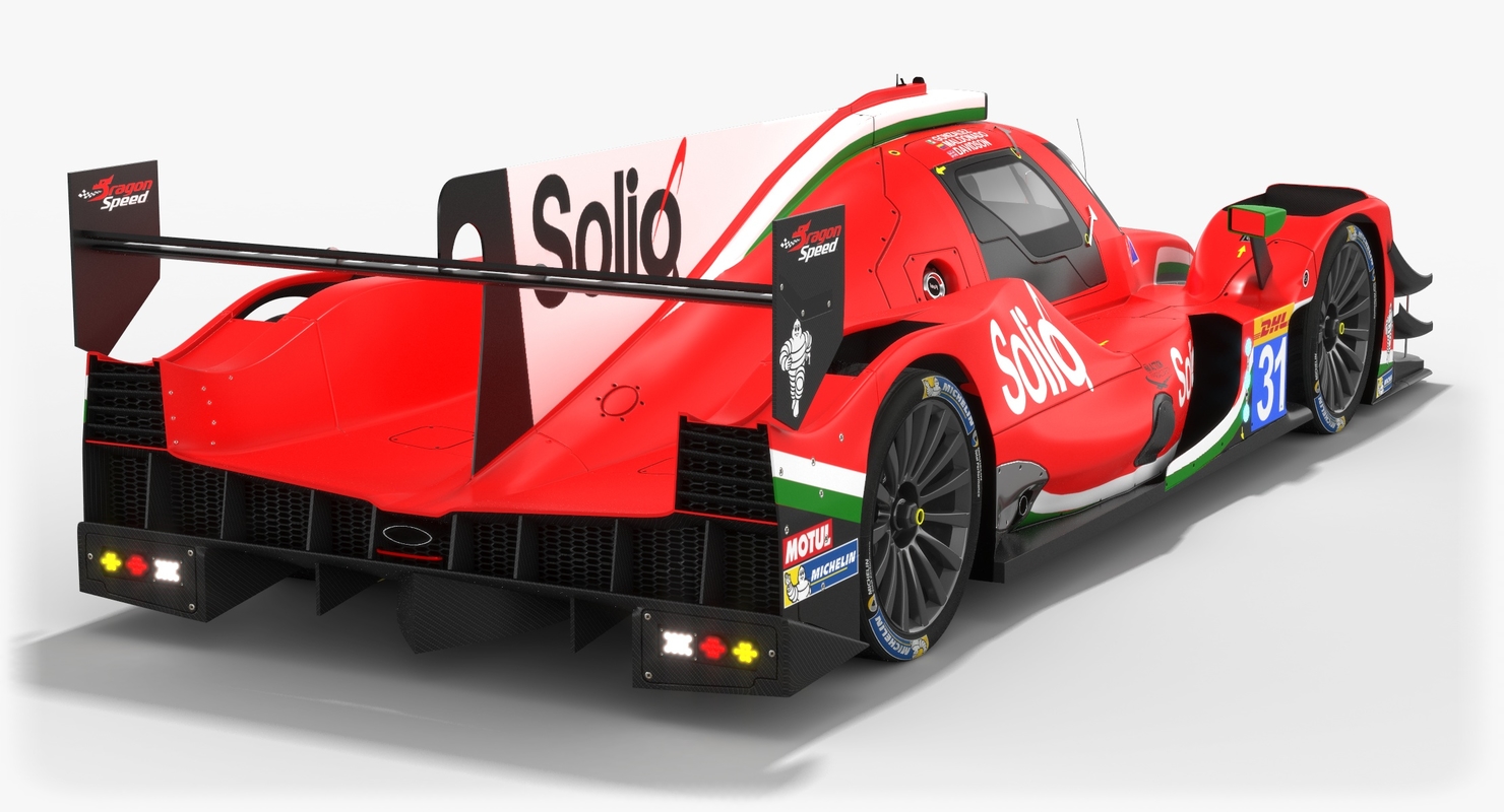 WEC LMP2 시즌 2018 2019 레이스 카 컬렉션 3D 모델 - TurboSquid 1299946
