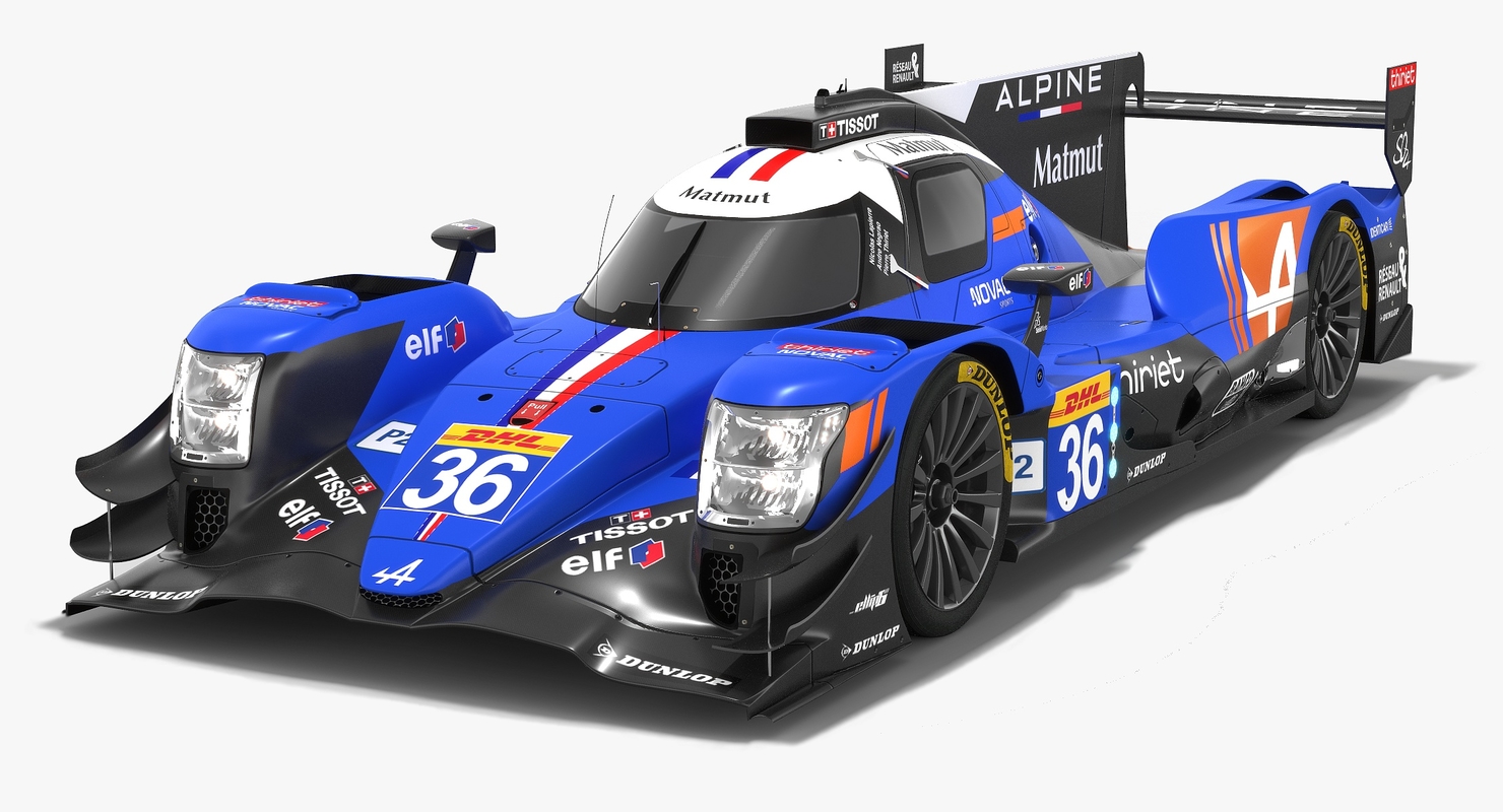 WEC LMP2 시즌 2018 2019 레이스 카 컬렉션 3D 모델 - TurboSquid 1299946