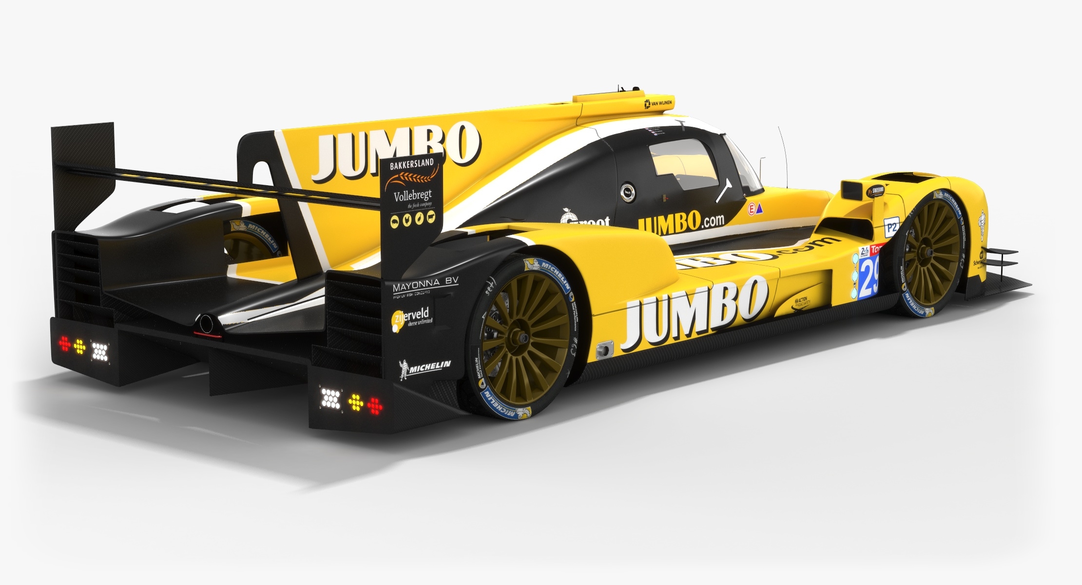 WEC LMP2 시즌 2018 2019 레이스 카 컬렉션 3D 모델 - TurboSquid 1299946