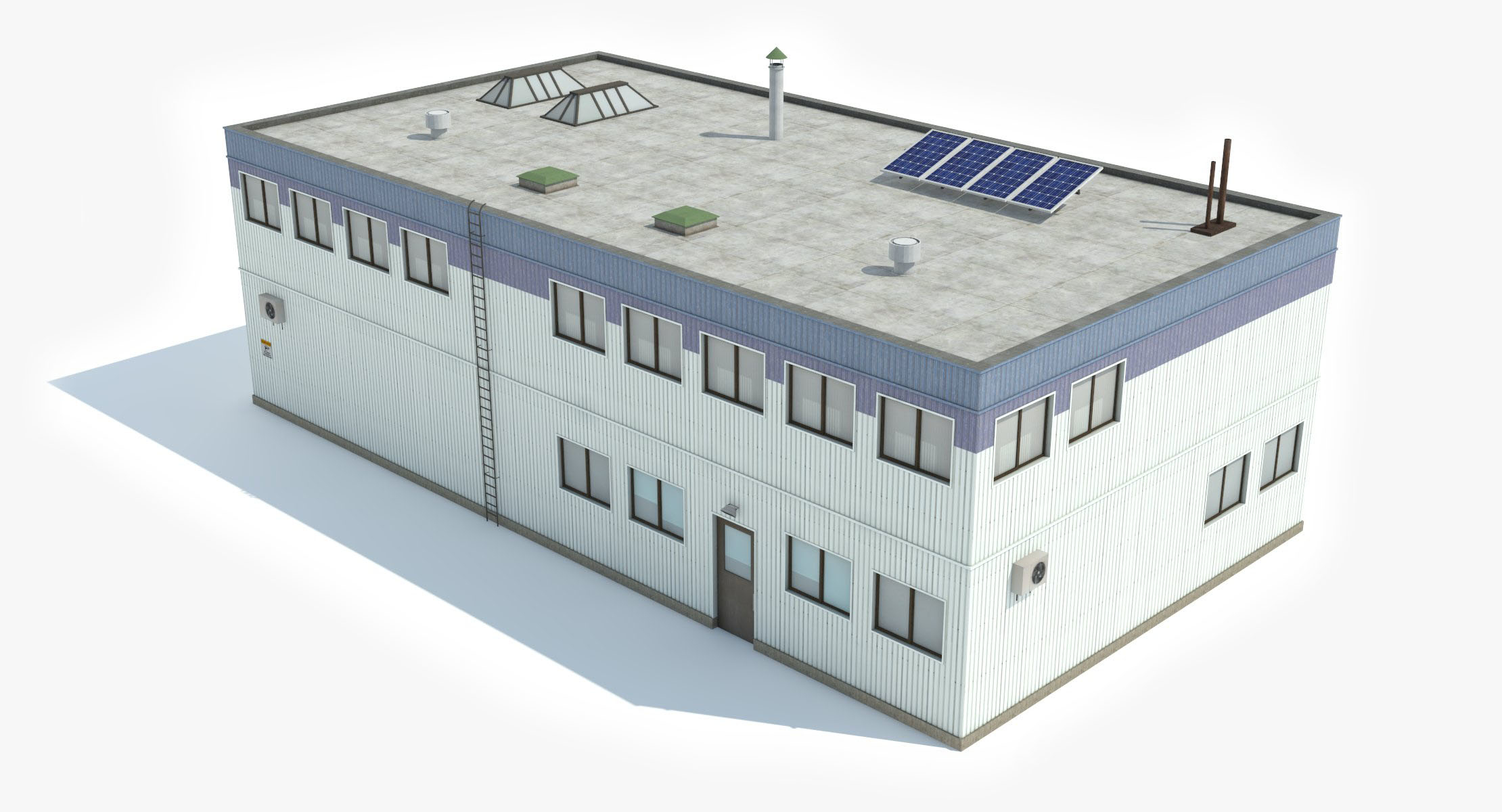 modèle 3D de Bâtiment industriel 10 - TurboSquid 1300127