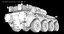 3D wheeled tank destroyer b1 model - TurboSquid 1300153