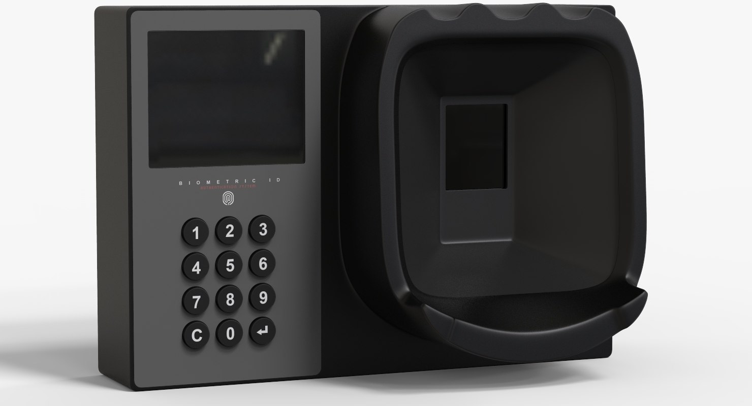 3D model vein authentication scan terminal - TurboSquid 1300393