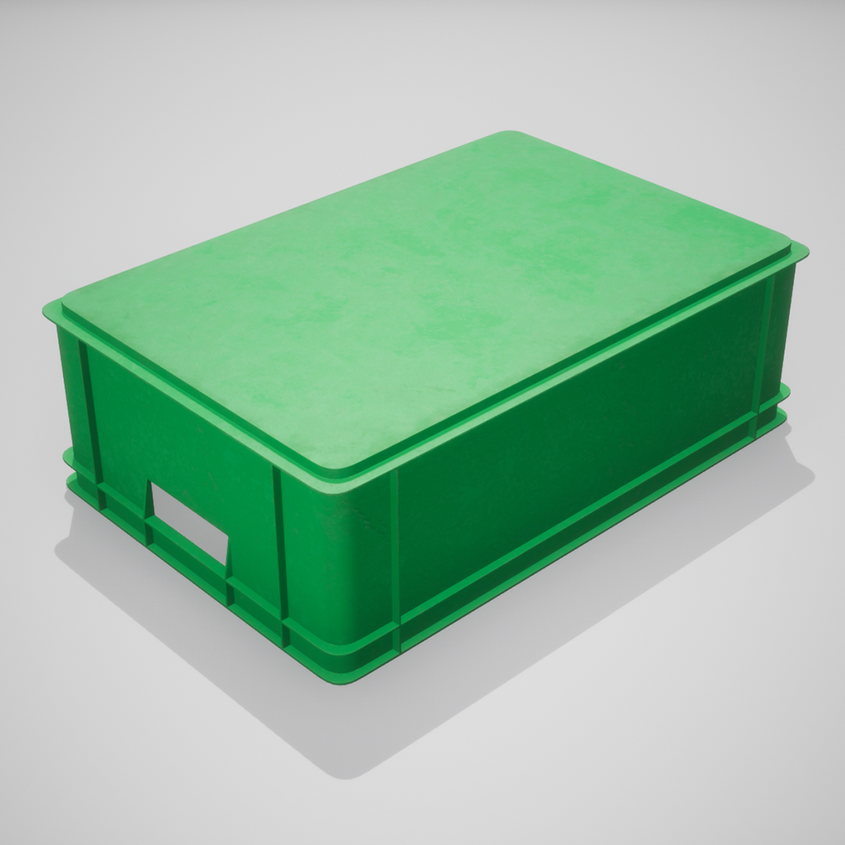 3D plastic stacking box green - TurboSquid 1300581