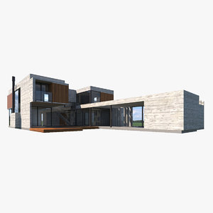 Modern house2 3D model - TurboSquid 1210981