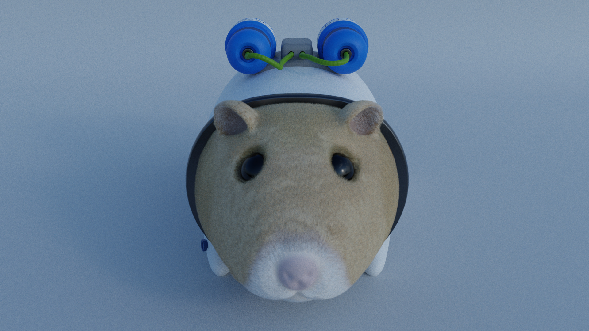 Free cartoon space humster astronaut 3D model - TurboSquid 1300631