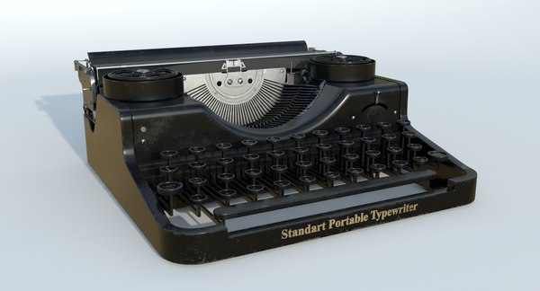 3D type retro model - TurboSquid 1300640