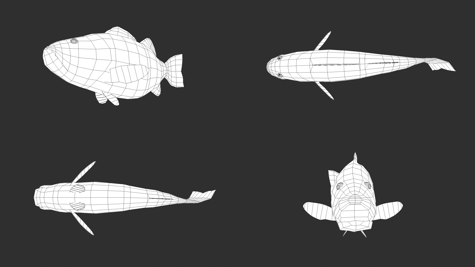 3D fish - ready pack 2 - TurboSquid 1300835