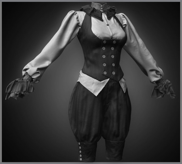 Costume 3D Models for Download | TurboSquid