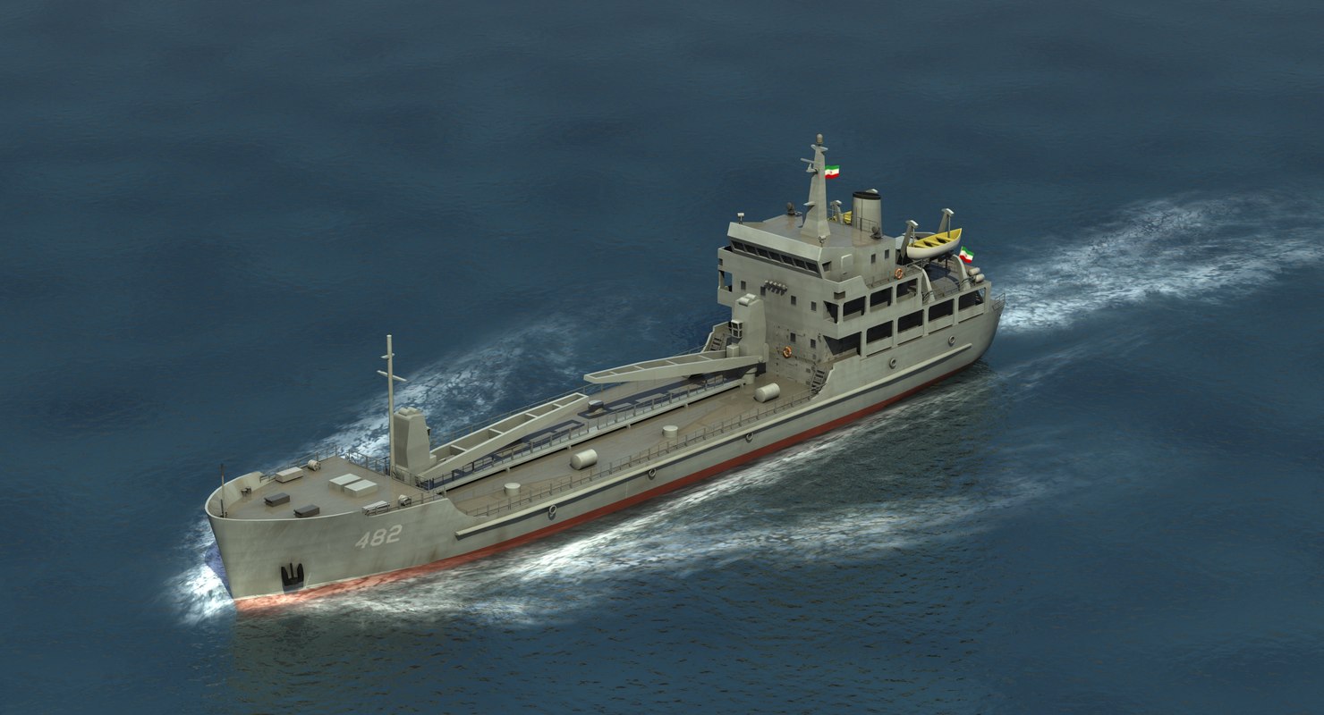 Delvar class freighter 3D model - TurboSquid 1300991