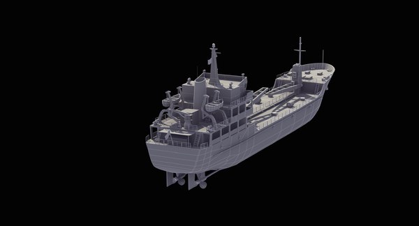 Delvar class freighter 3D model - TurboSquid 1300991