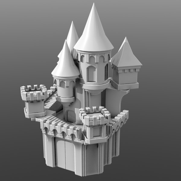 Castle 3D Models for Download | TurboSquid