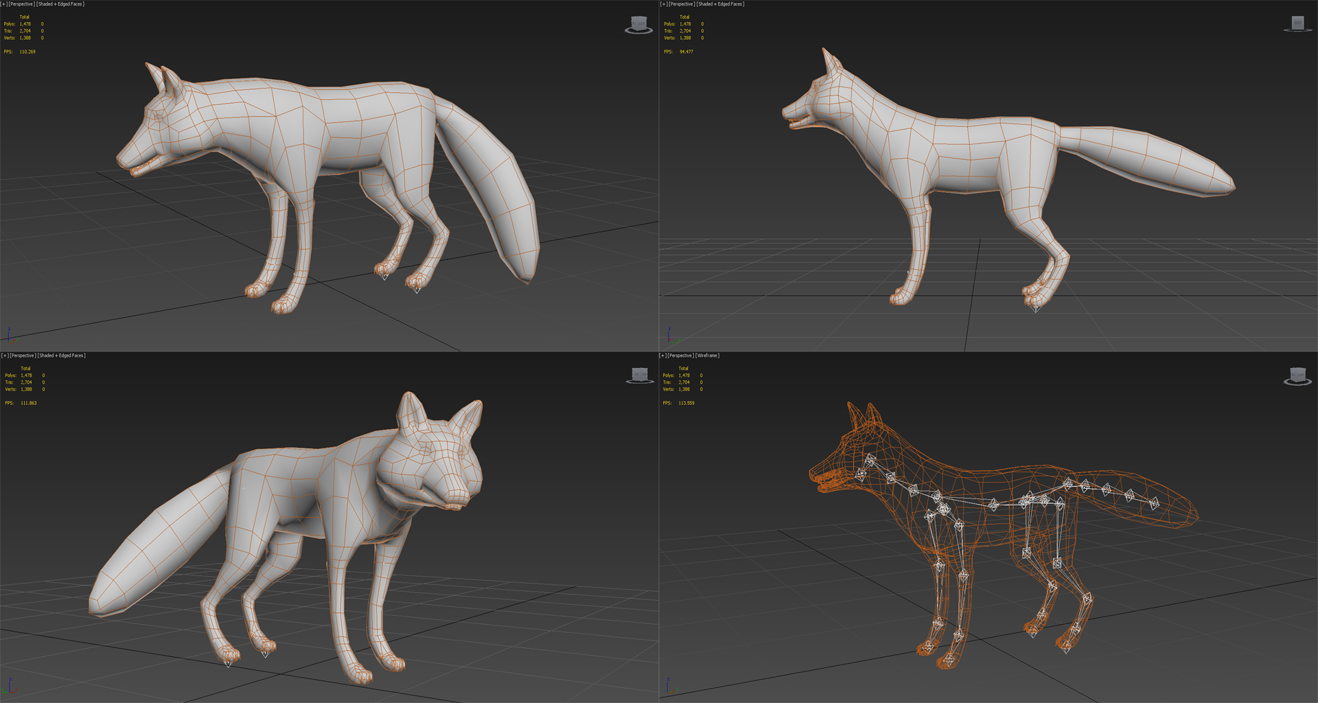 3D cartoon animals - - TurboSquid 1301122