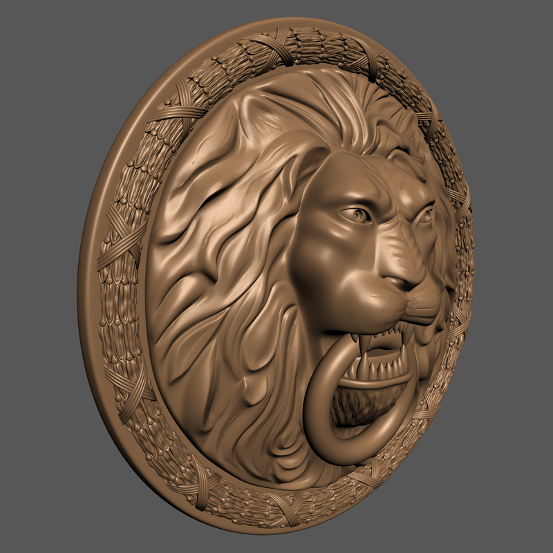 modelo 3d cara de leo - TurboSquid 1301326