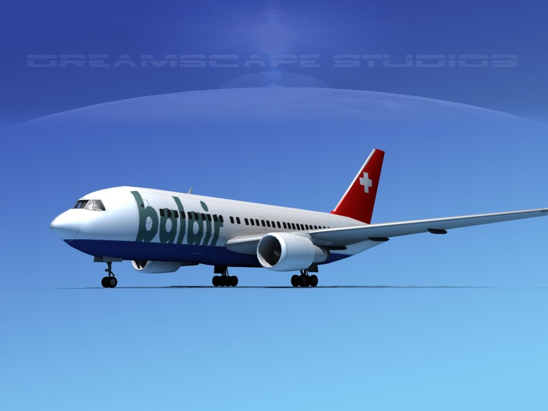 3D airline boeing 767 767-200er - TurboSquid 1301397