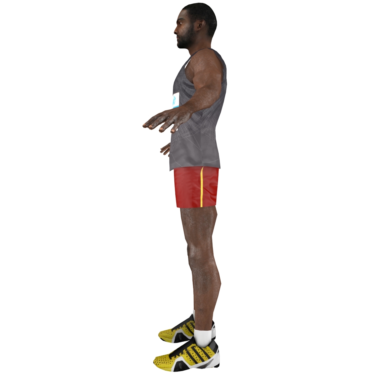 Marathon runner 3D model - TurboSquid 1301565