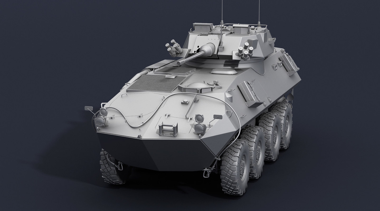 Scout lav-25 3D model - TurboSquid 1301745