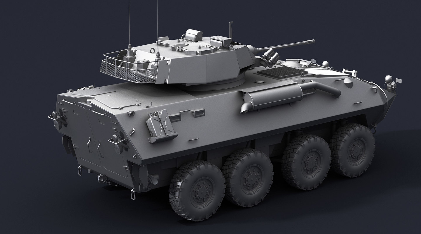 Scout lav-25 3D model - TurboSquid 1301745