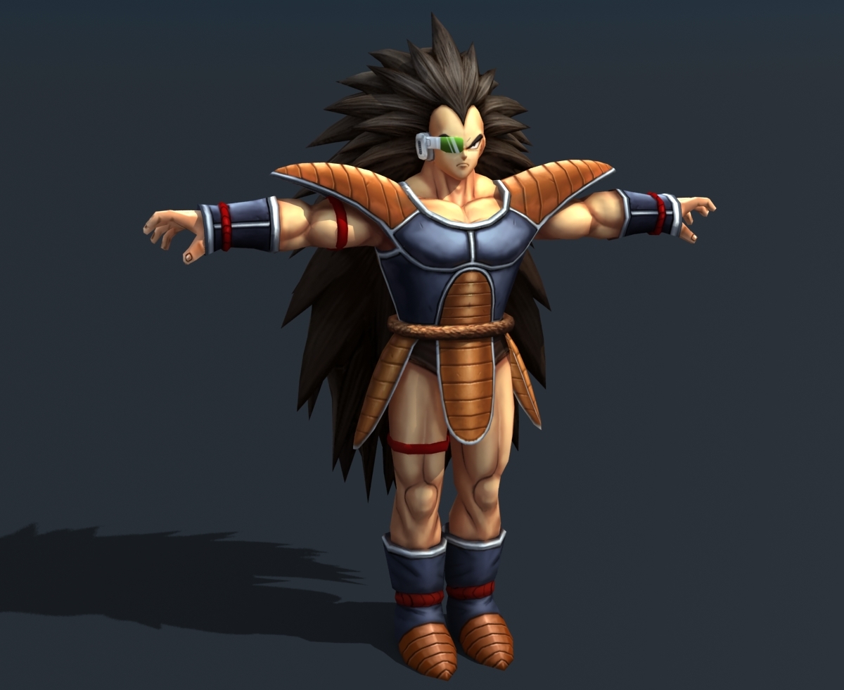 3D raditz dragonball dragon ball - TurboSquid 1301816