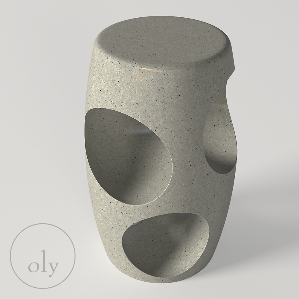 Oly cosmo stool 3D model - TurboSquid 1301828