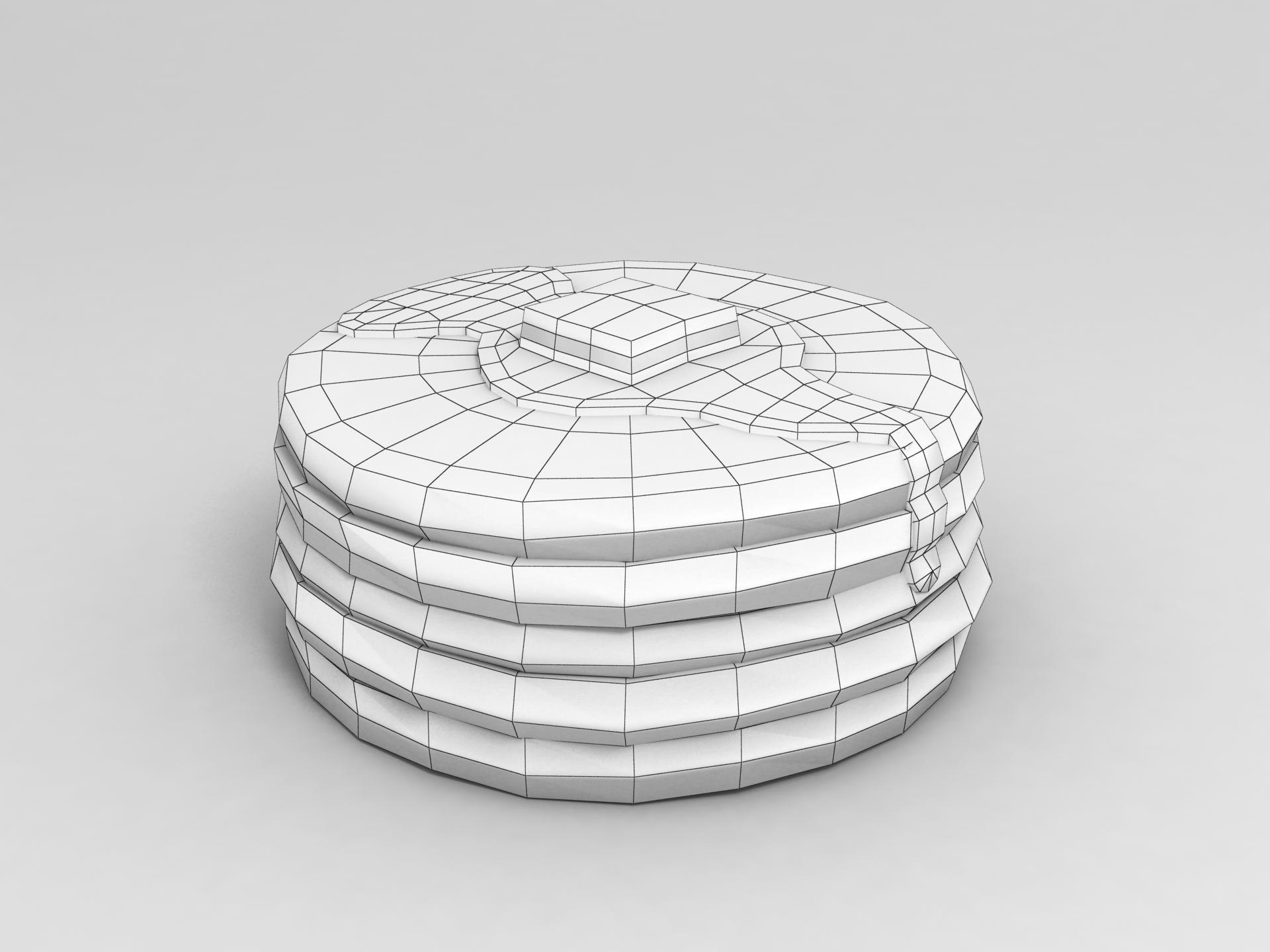 3D pancake model - TurboSquid 1302291