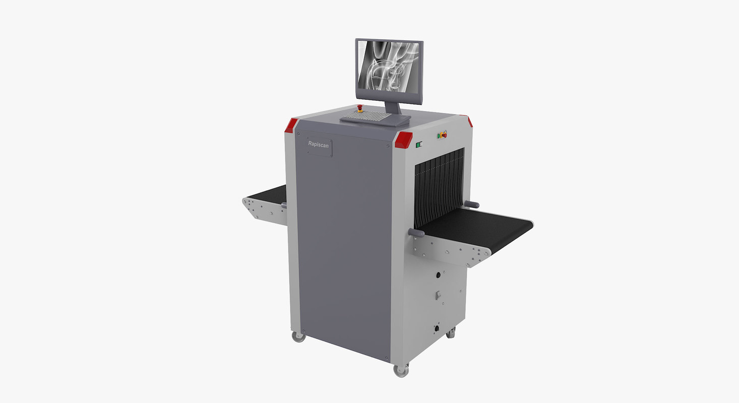 Rapiscan x-ray baggage scanner 3D model - TurboSquid 1302375