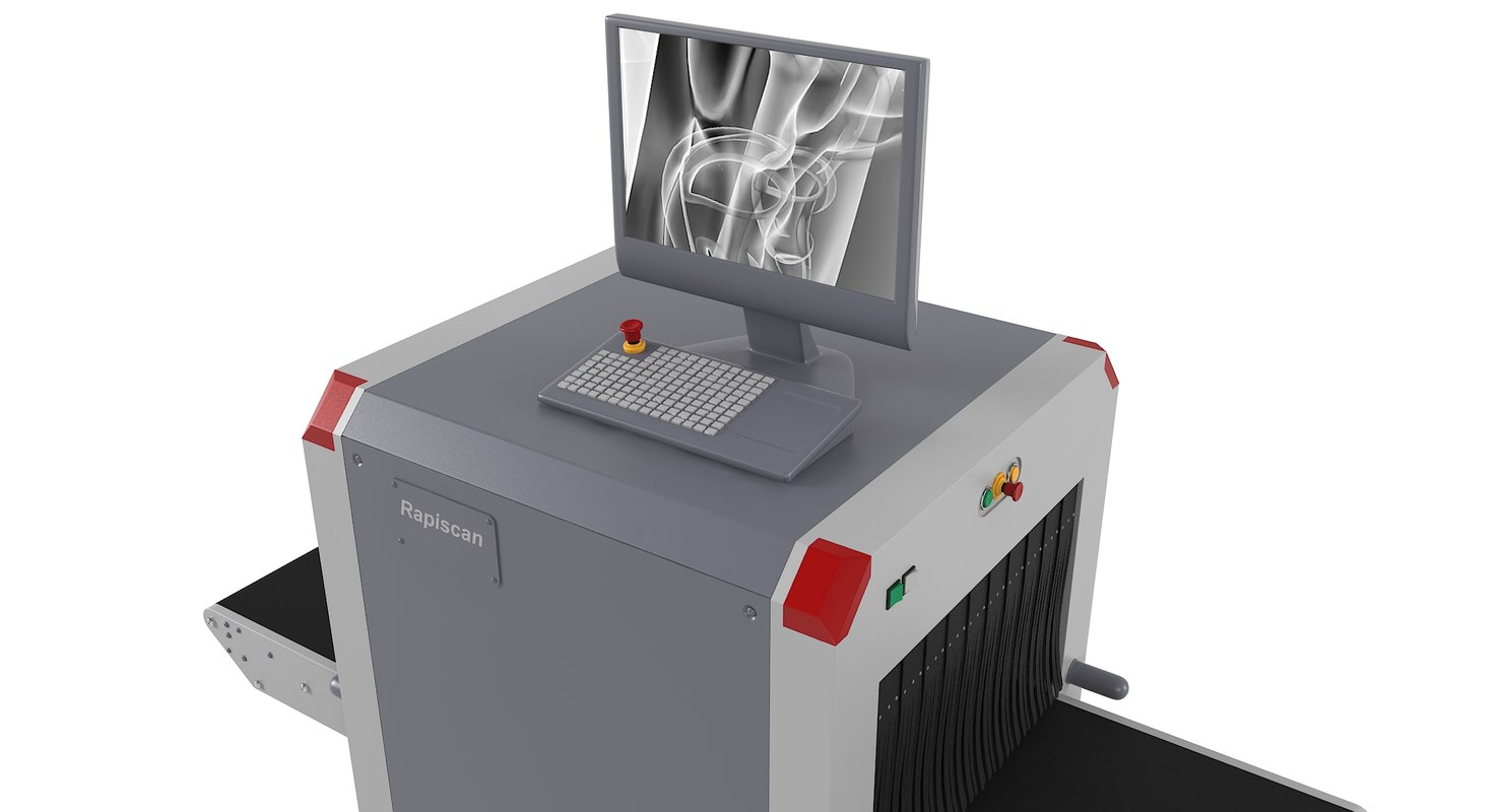 Rapiscan x-ray baggage scanner 3D model - TurboSquid 1302375