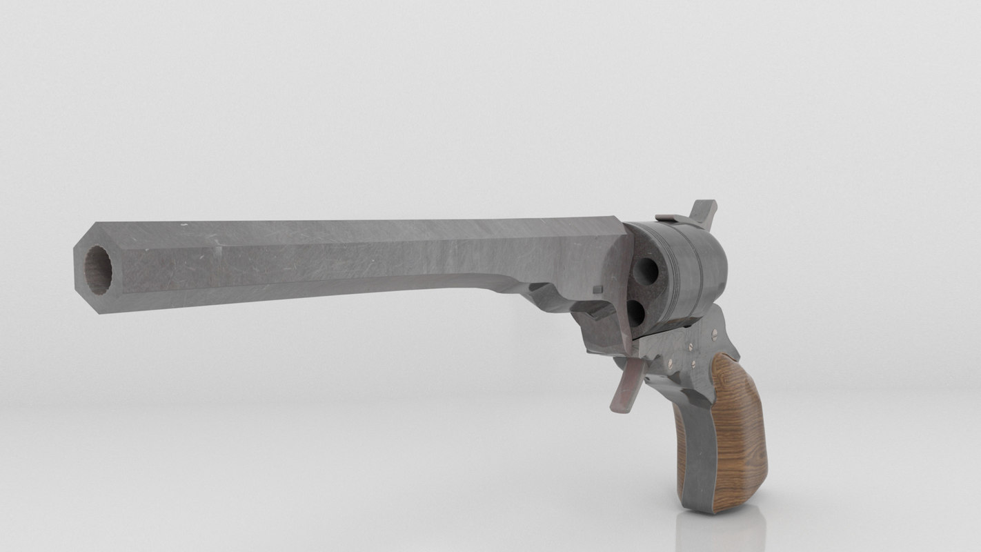 Colt paterson 1836 3D model - TurboSquid 1302512