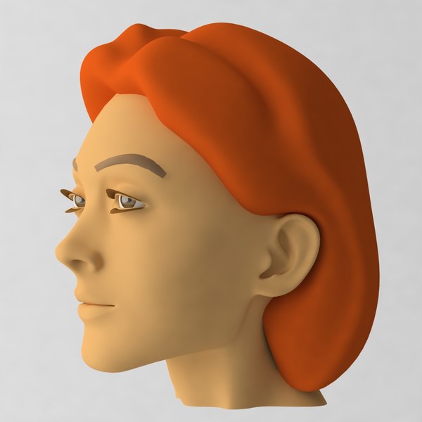 Cartoon Head 3D Models for Download | TurboSquid