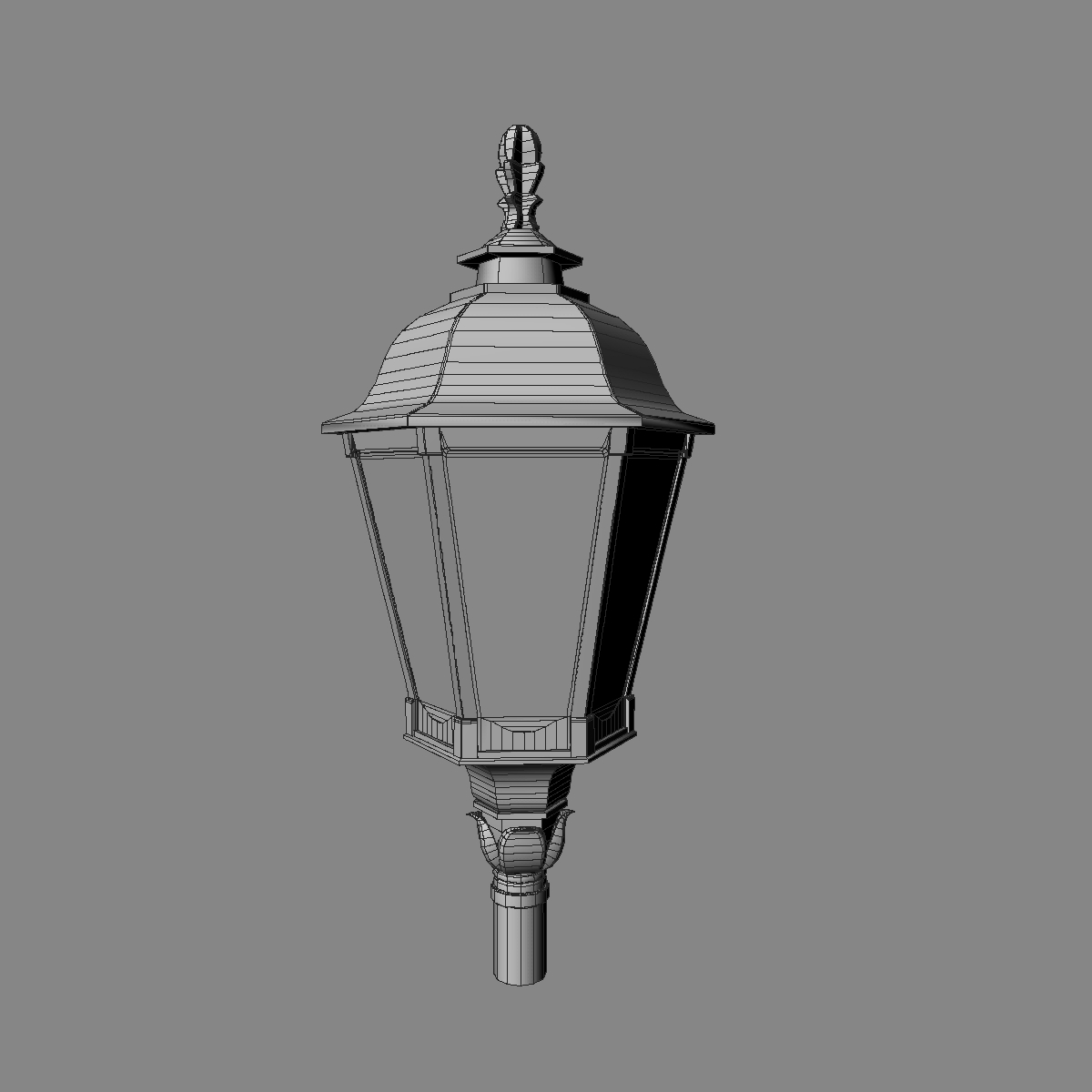 3D street lamp model - TurboSquid 1302557