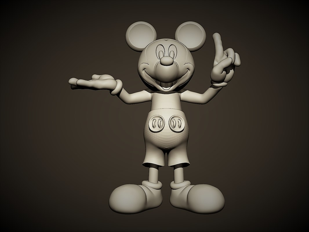 Mickey mouse 3D model - TurboSquid 1302734