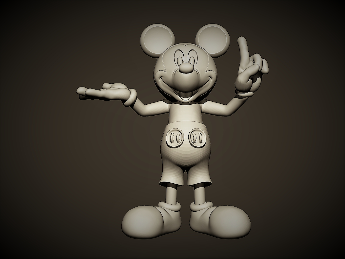 modèle 3D de Mickey Mouse 01 - TurboSquid 1302734
