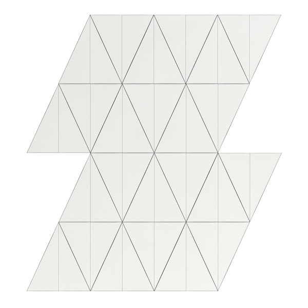 3D metal triangle tiles modelled model - TurboSquid 1302923