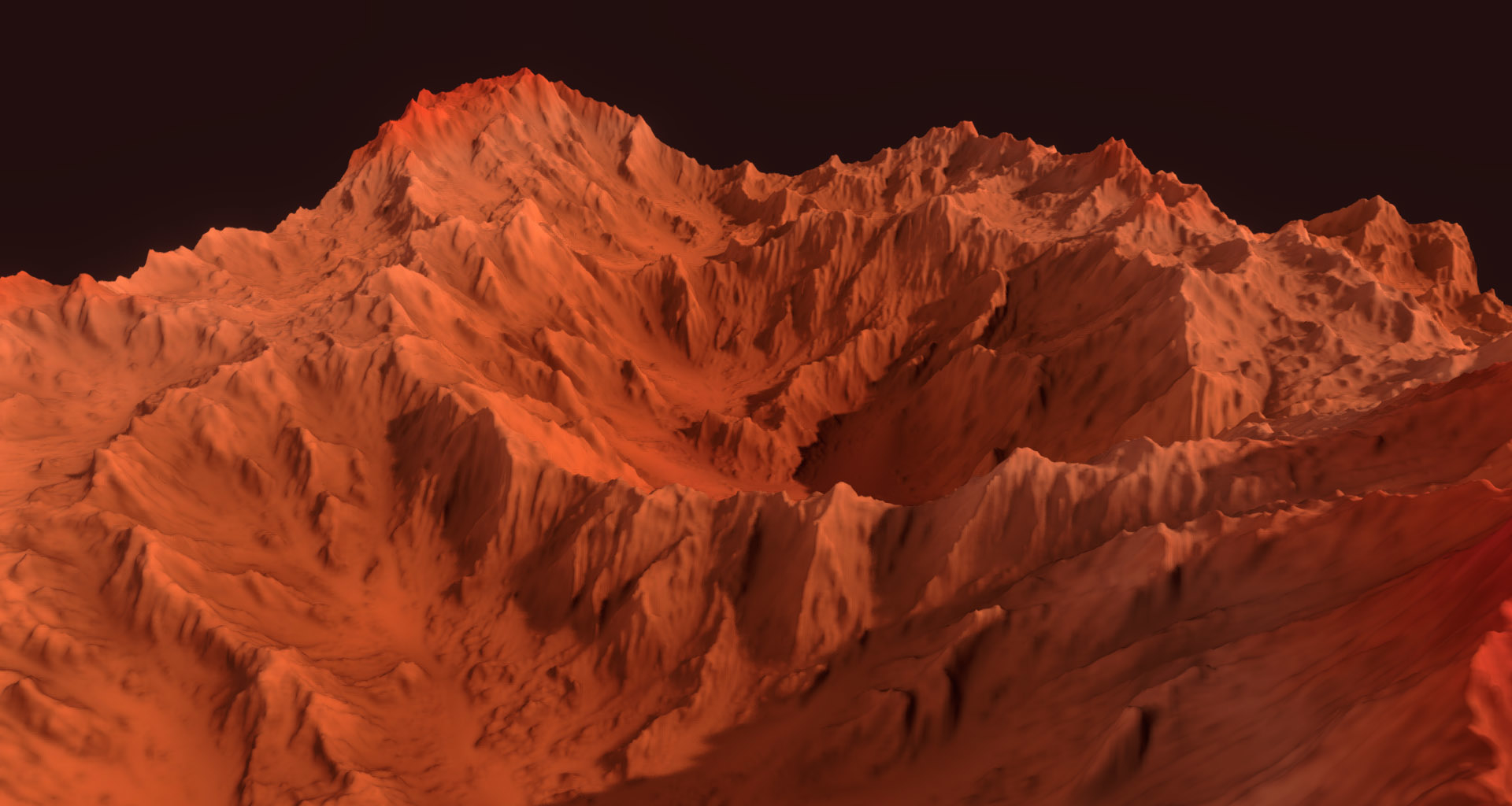 Mars terrain 3D model - TurboSquid 1303219