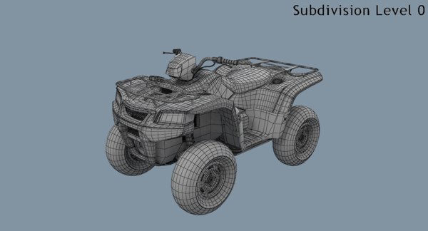 3D model atv bike - TurboSquid 1303440