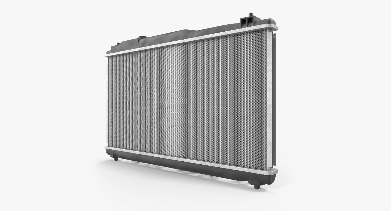 Motor radiator 3D model - TurboSquid 1303454