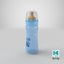 3D baby bottle blue - TurboSquid 1303535
