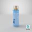3D baby bottle blue - TurboSquid 1303535