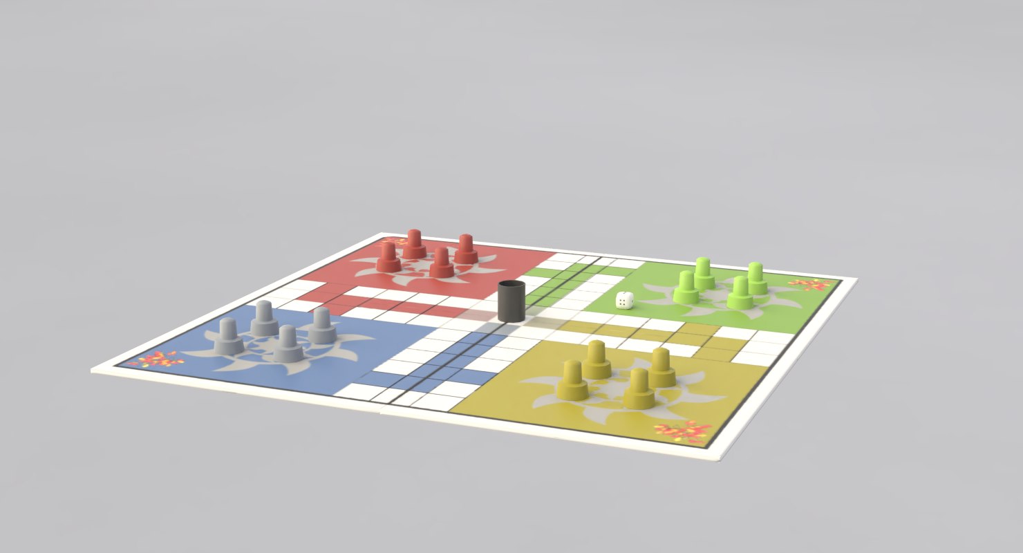 3D ludo board piece model - TurboSquid 1303603