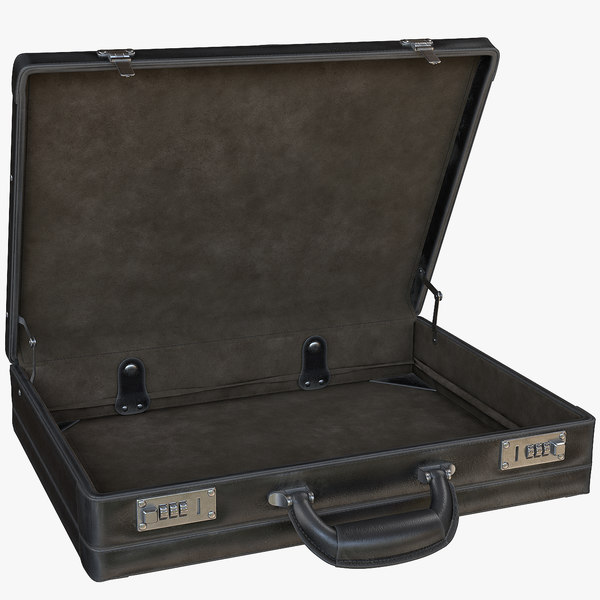 3d dxf security briefcase