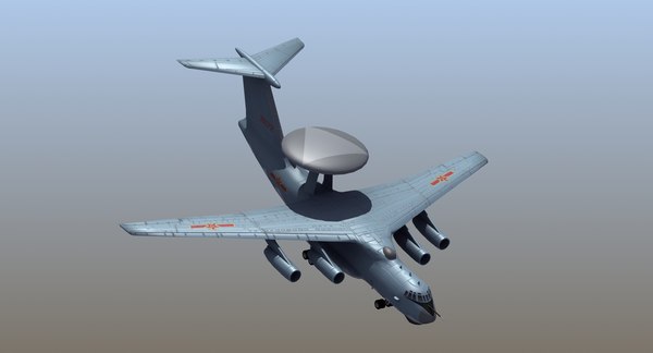 3D chinese support aircraft model - TurboSquid 1303799
