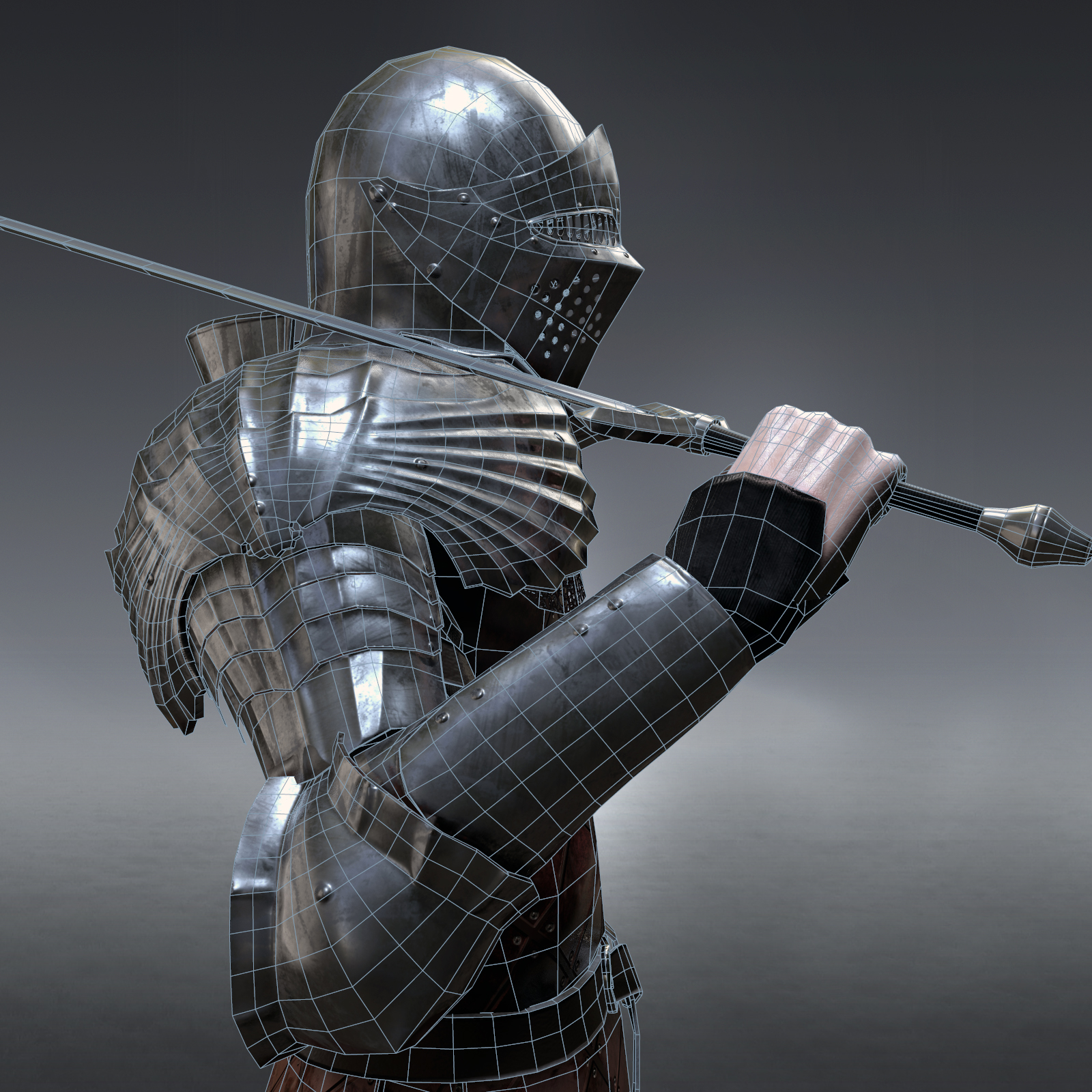 modelo 3d Caballero - TurboSquid 1303821