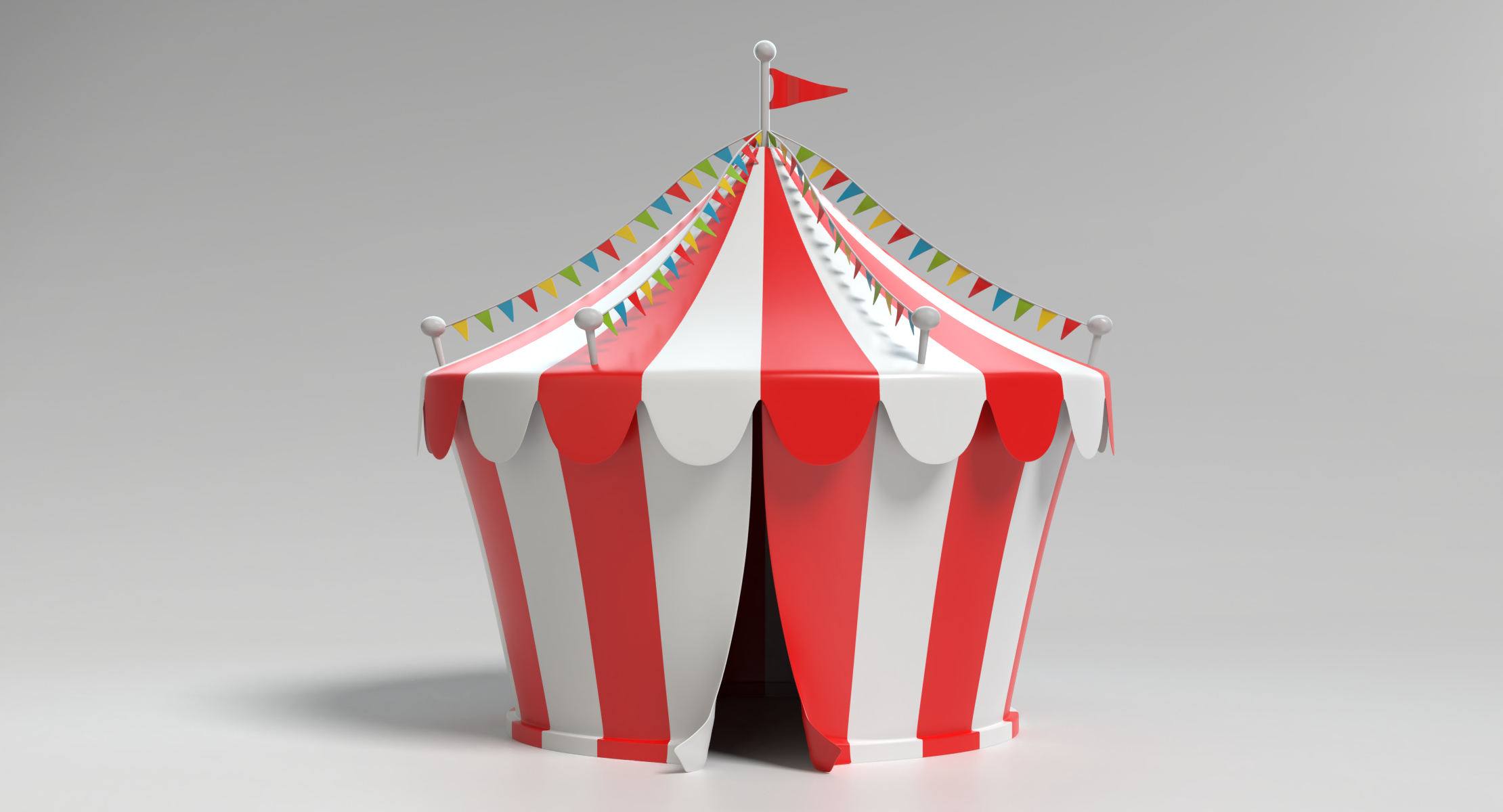 3D model circus tent - TurboSquid 1303825