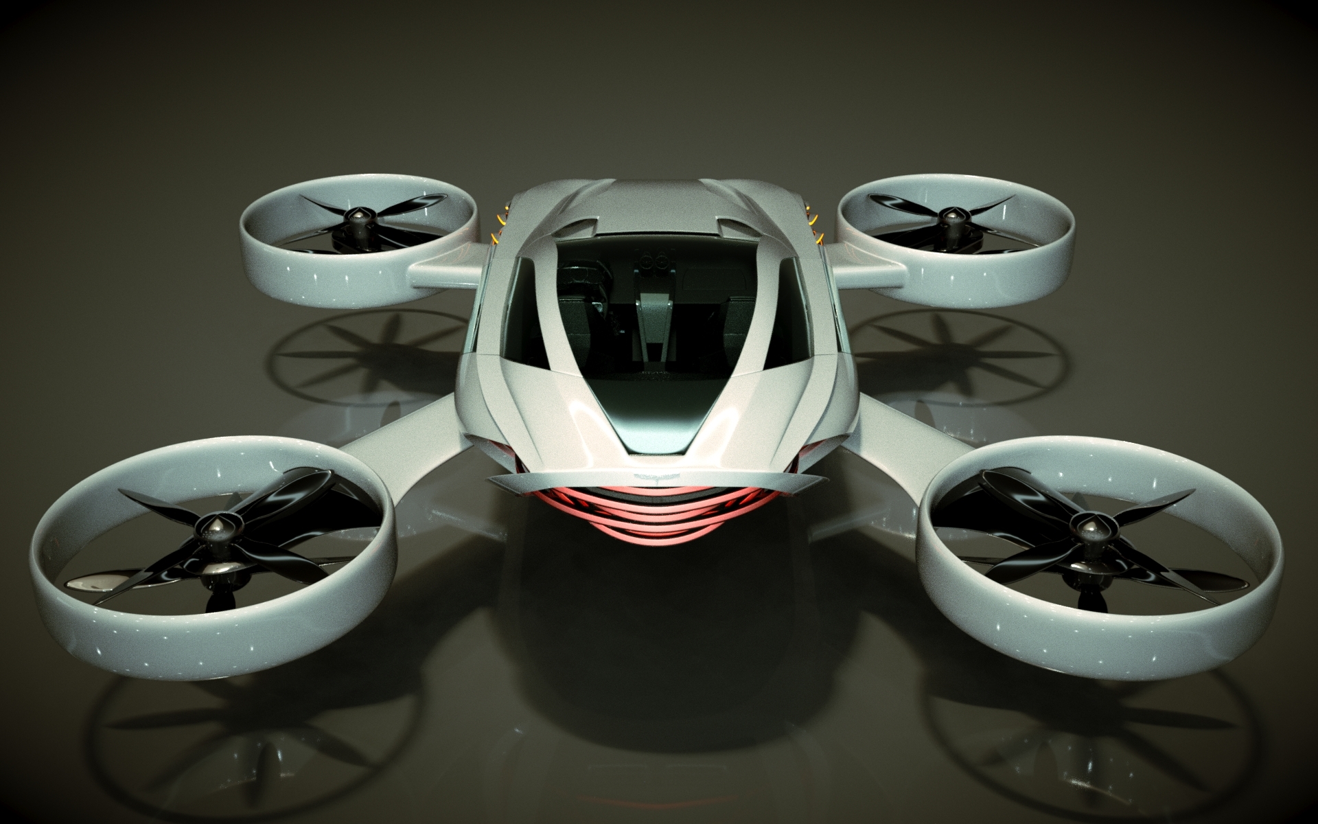 3D car copter - TurboSquid 1304211