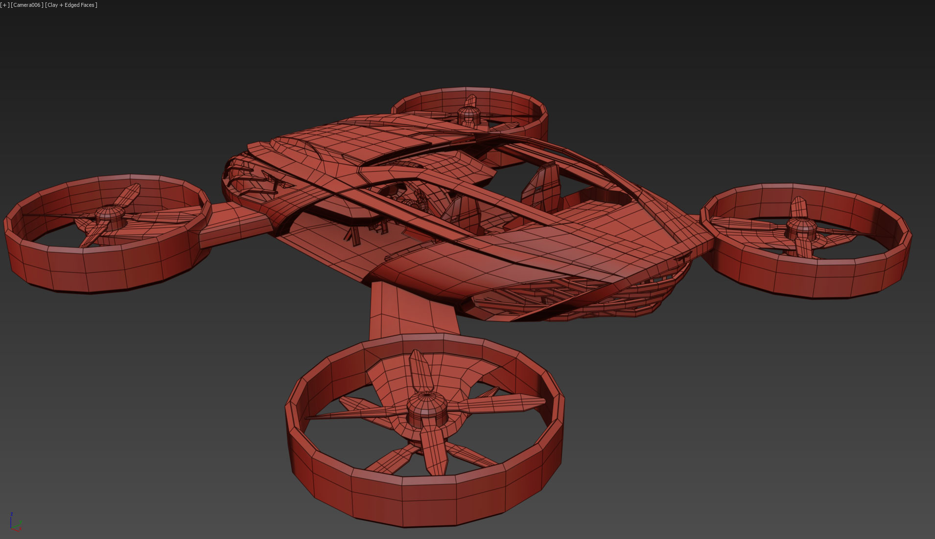 3D car copter - TurboSquid 1304211