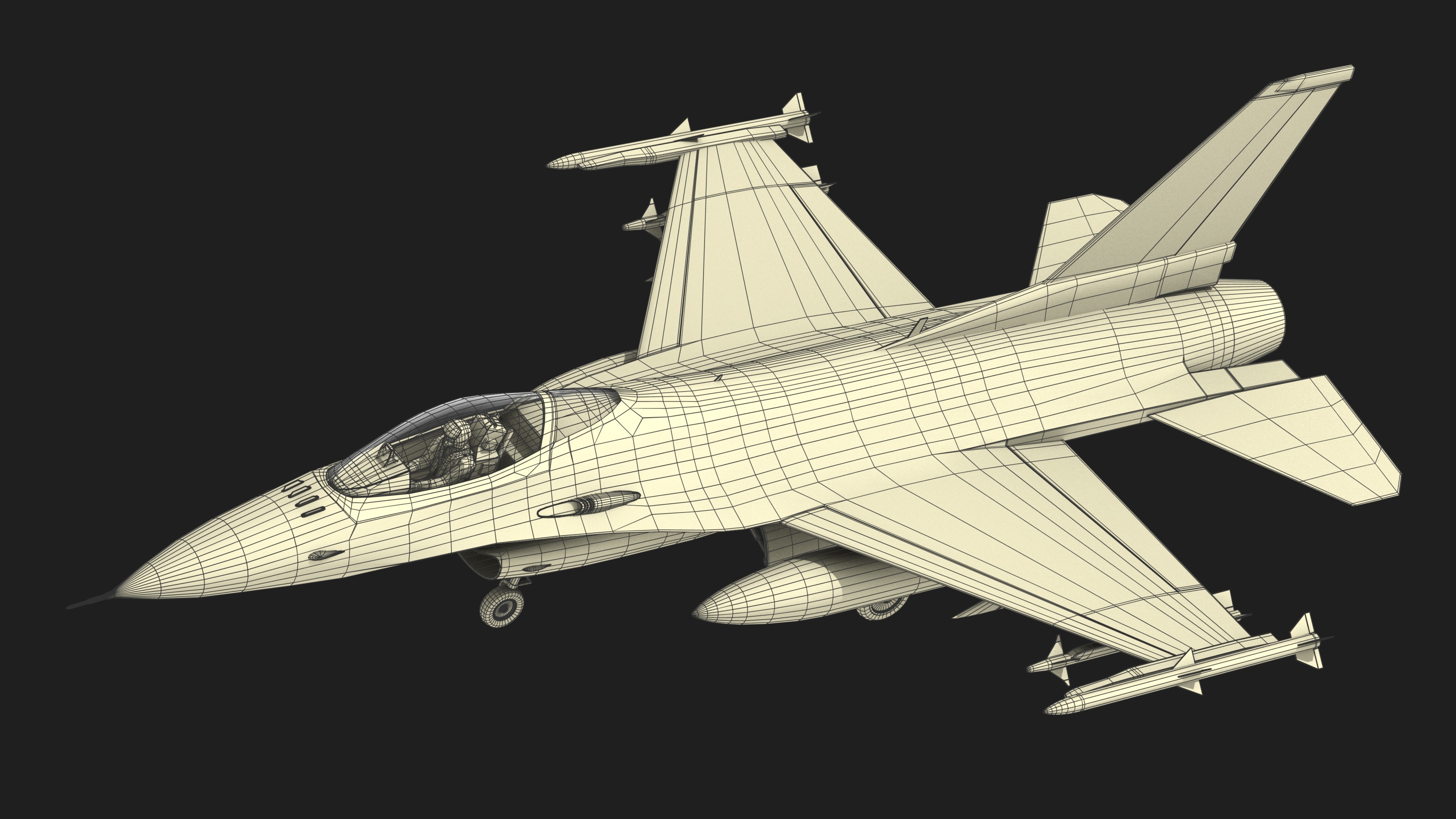 F16c block 50 3D - TurboSquid 1304522