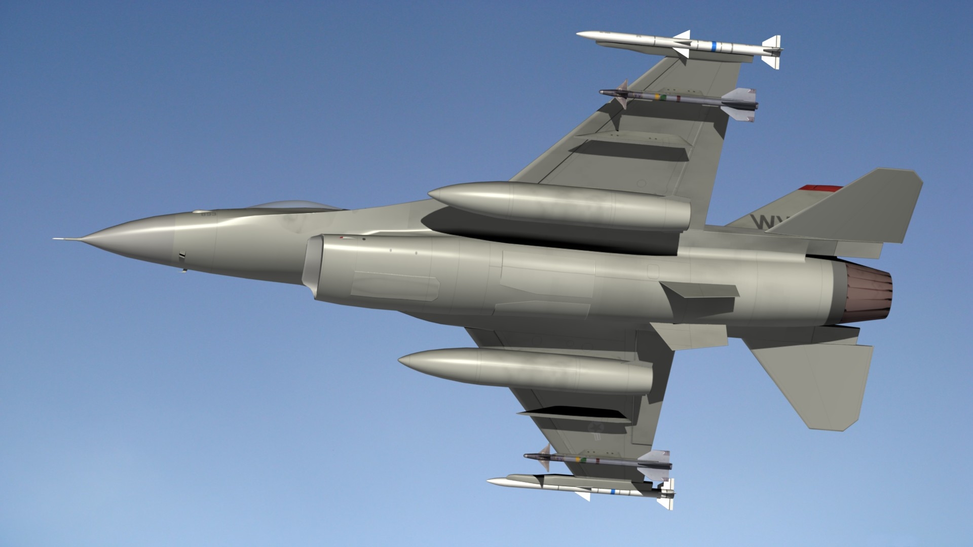 F16c block 50 3D - TurboSquid 1304522