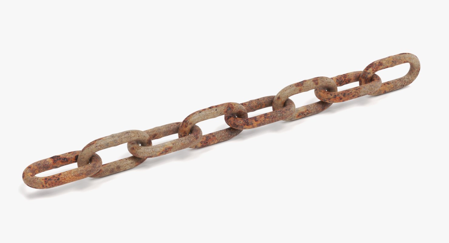 Rusty chain 1 3D model - TurboSquid 1304549