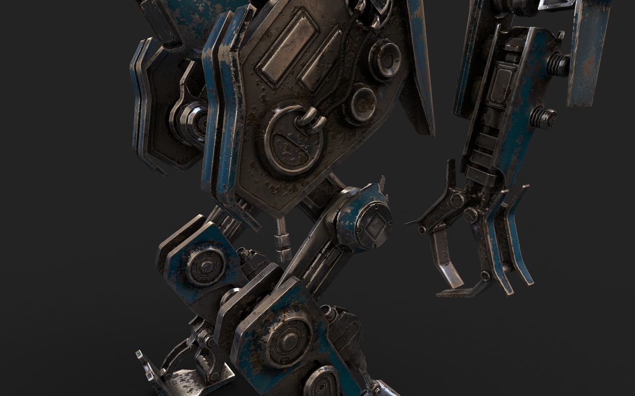 3D heavy robot vex700 - TurboSquid 1304591