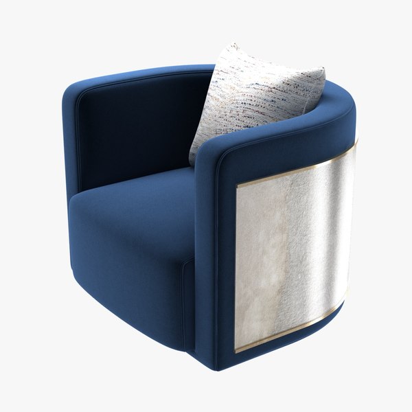 Promemoria pervinca回転アームチェア3Dモデル - TurboSquid 1304697