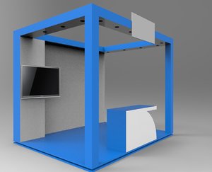 SketchUp Stall Models | TurboSquid